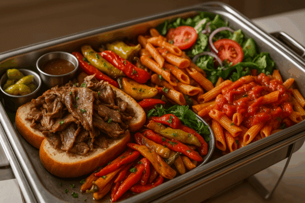 Beef & Pasta Package - Catering Made